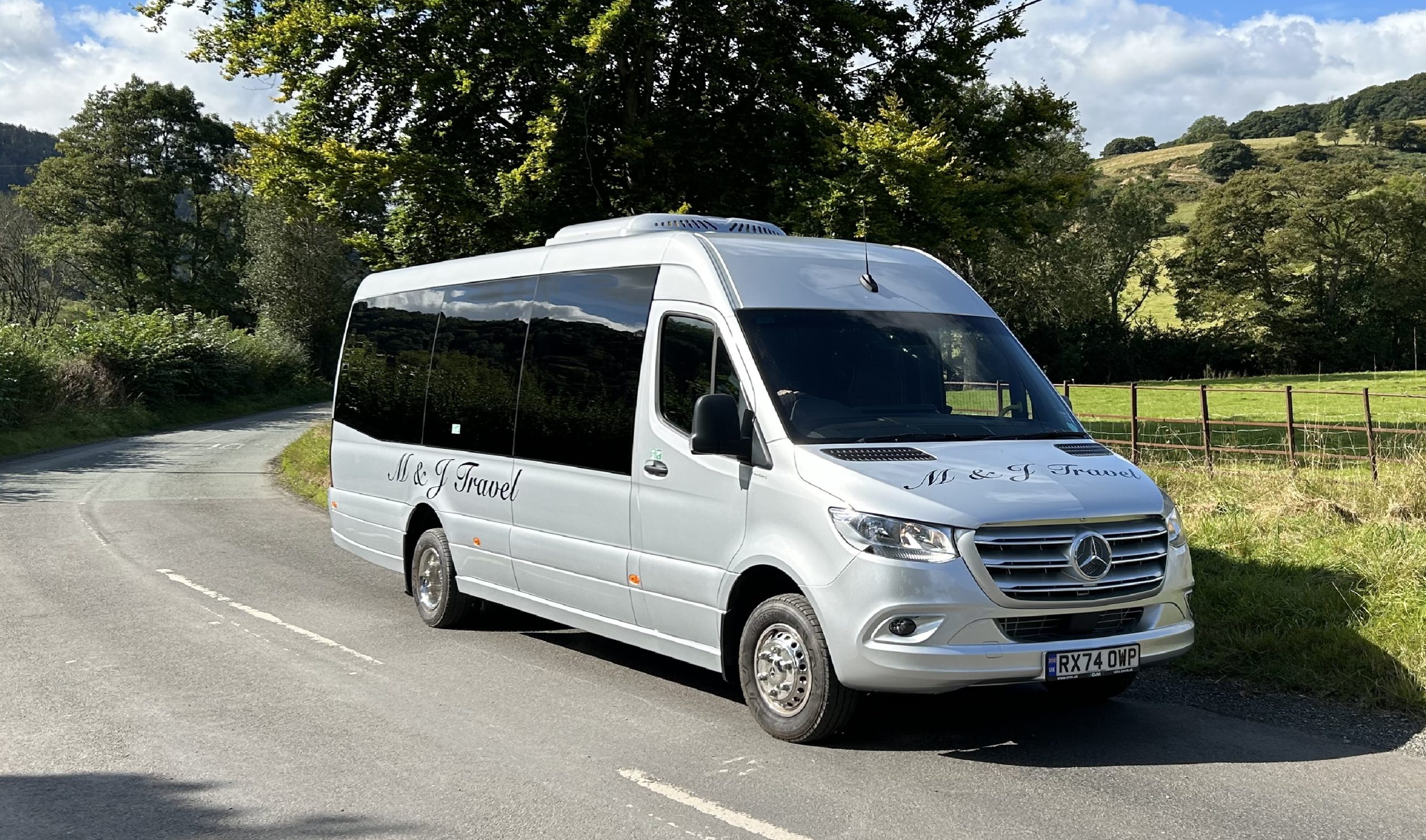 New Mercedes Mini Coach – M & J Travel